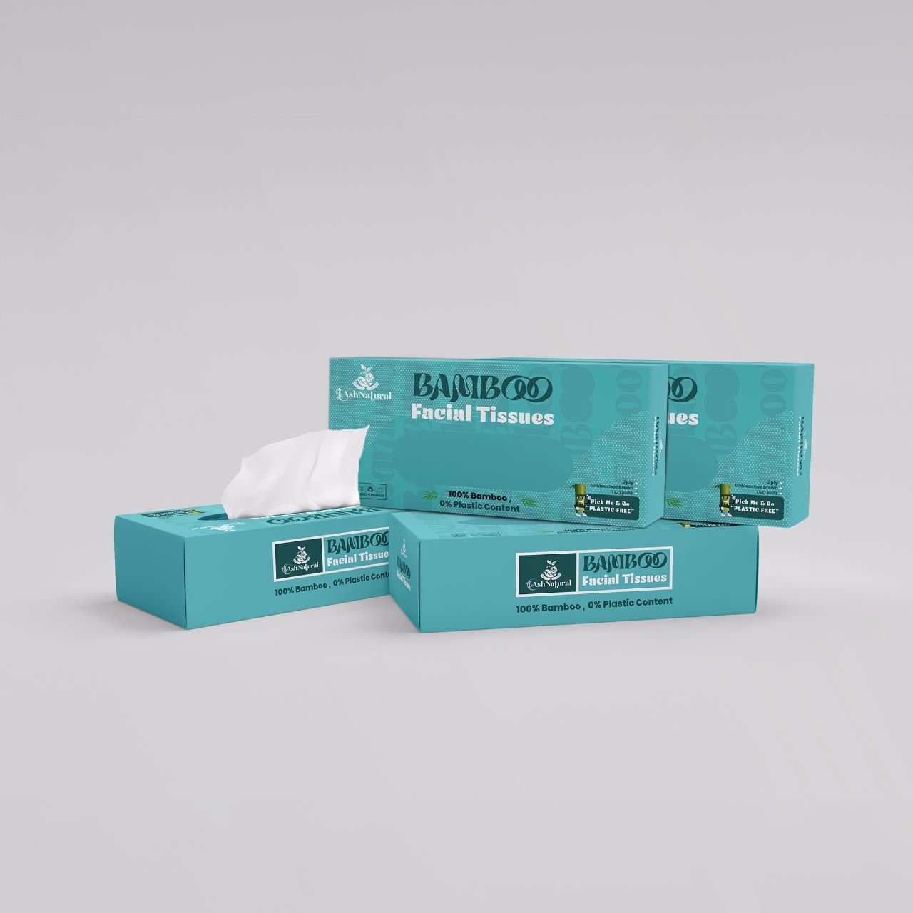 Bamboo Facial Tissue – ASH NATURAL WORLD
