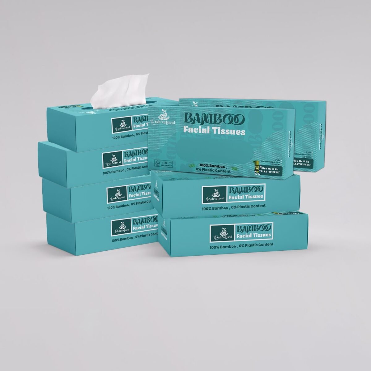 Bamboo Facial Tissue – ASH NATURAL WORLD